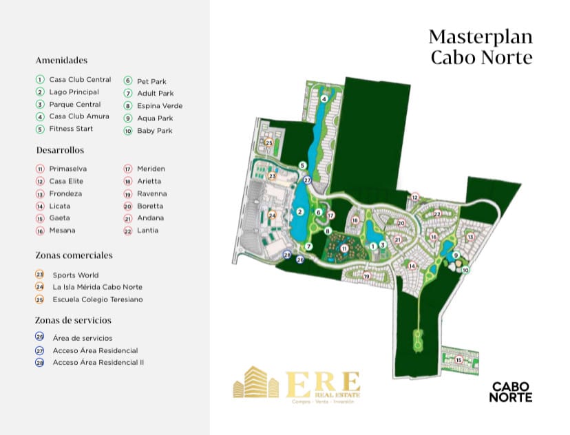 CABO NORTE, MERIDA - ERE REAL ESTATE